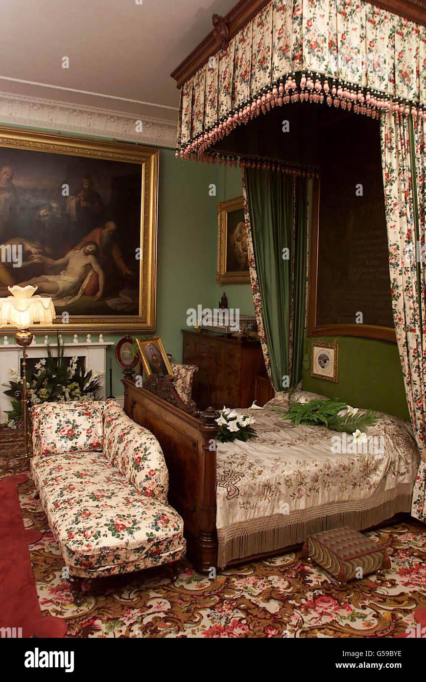 Queen victorias bedroom at osborne house hi-res stock photography and ... Queen victorias bedroom at osborne house hi-res stock photography and ...
