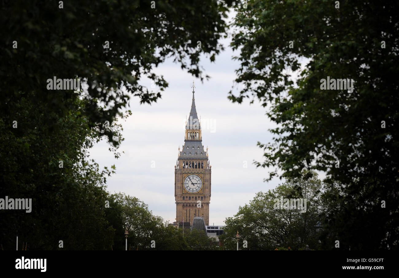 The Elizabeth Tower Stock Photo - Alamy
