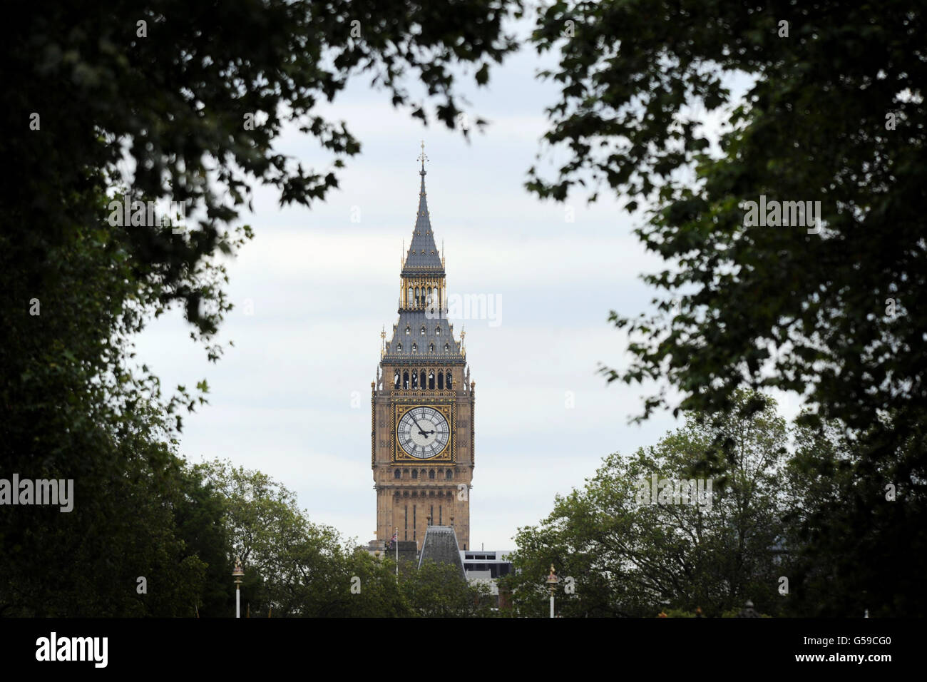 The Elizabeth Tower Stock Photo - Alamy