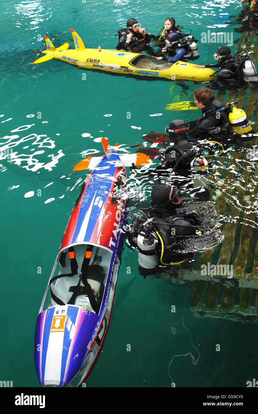 European International Submarine Races Stock Photo - Alamy