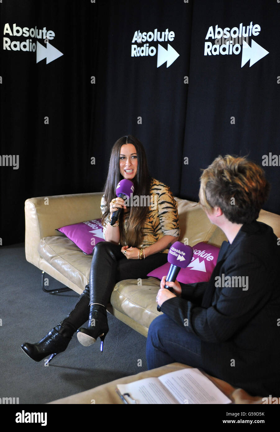 Canadian singer/songwriter Alanis Morissette during a question and ...