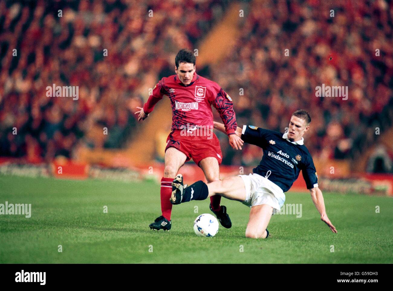 Scottish Coca Cola Cup Final. Aberdeen v Dundee. Stephen Glass Aberdeen ...