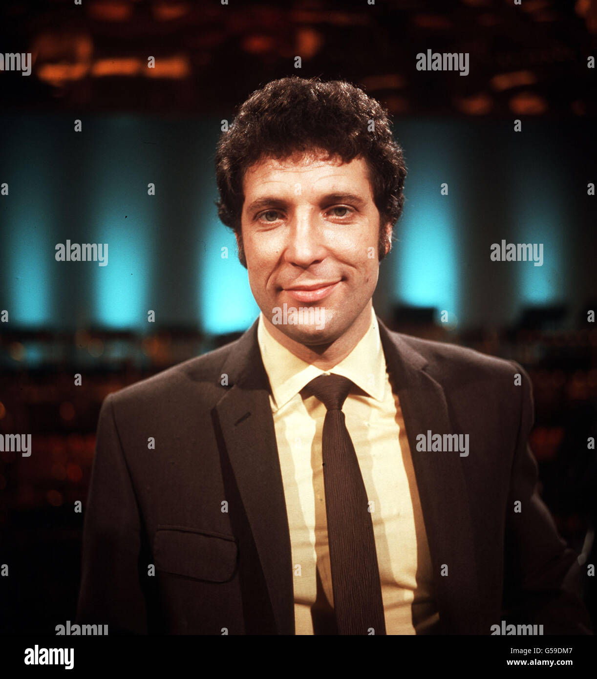 Singer tom jones rehearsing at atv studios hi-res stock photography and ...