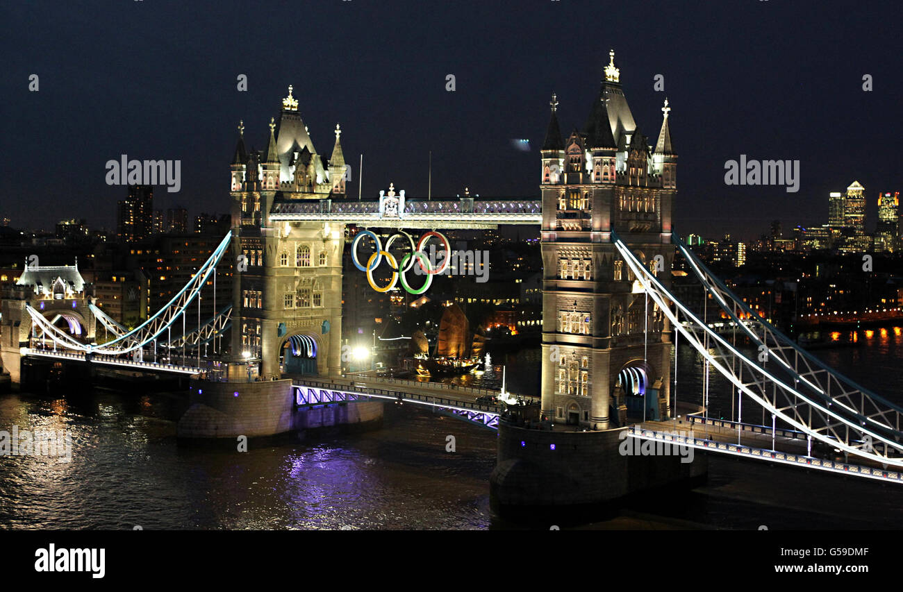 London 2012 preparations Stock Photo - Alamy