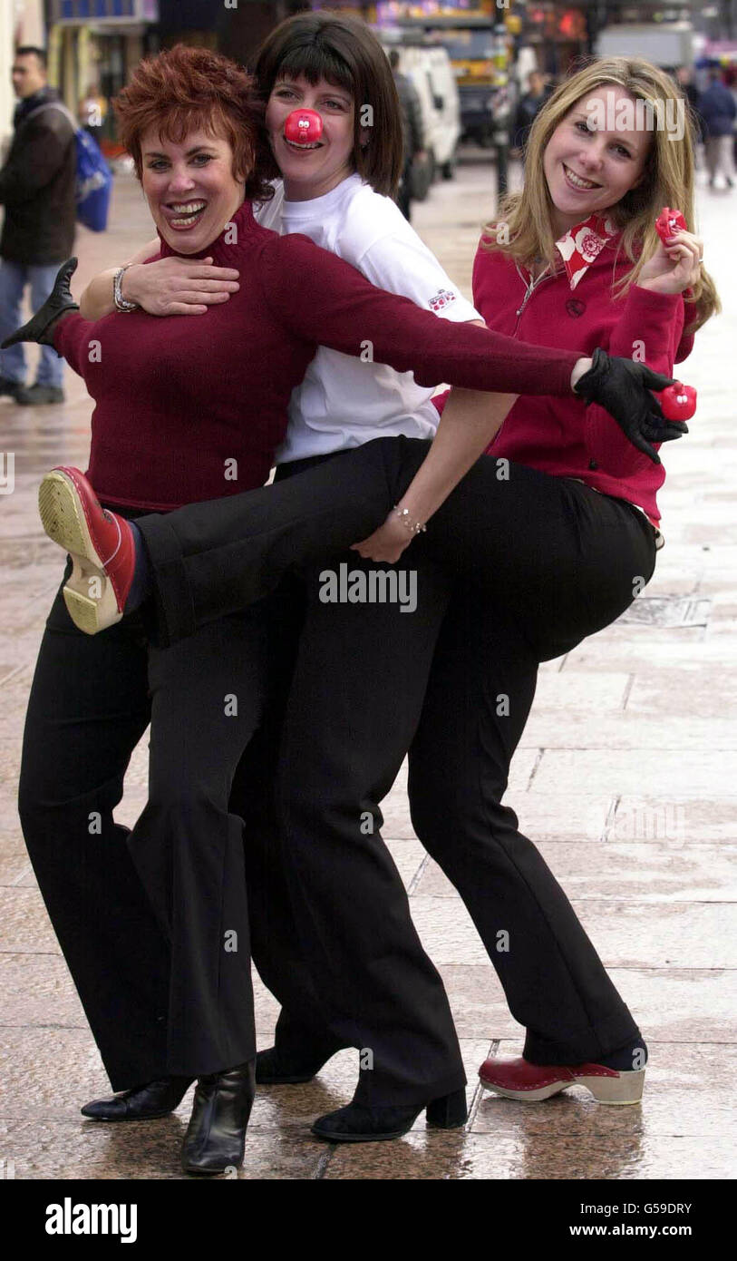 Comediennes Ruby Wax Sally Phillips Tv Presenter Emma Freud High ...