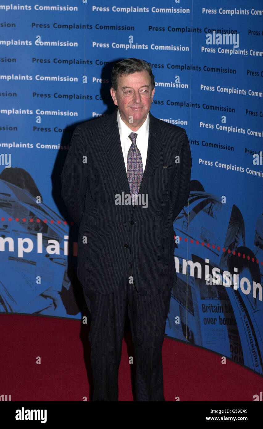 Lord wakeham arrives at somerset house hi-res stock photography and ...