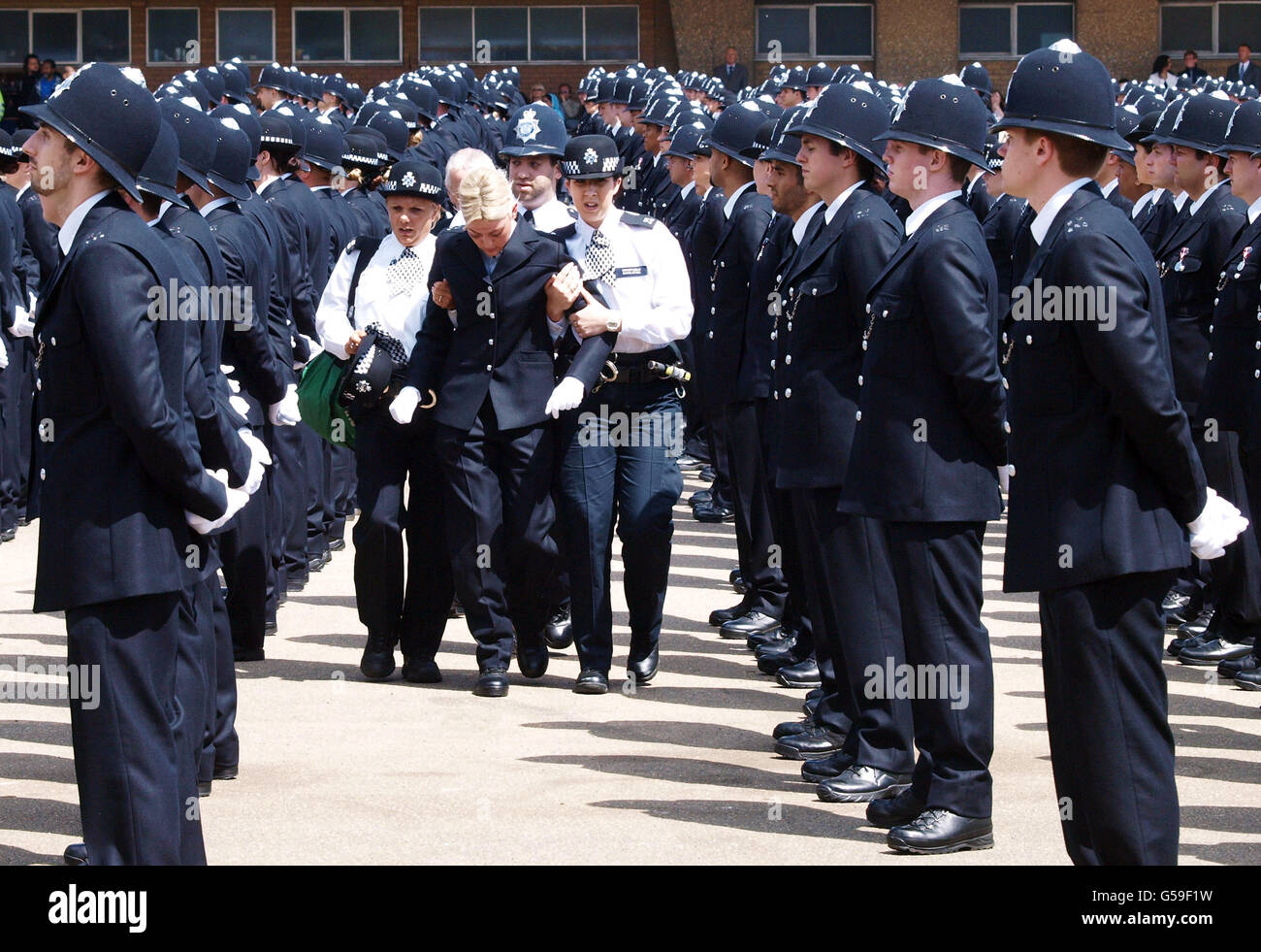 Police Passing Out Parade Stock Photo - Alamy
