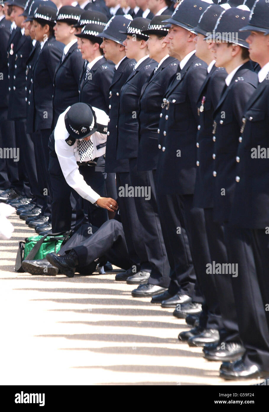 Police Passing Out Parade Stock Photo - Alamy