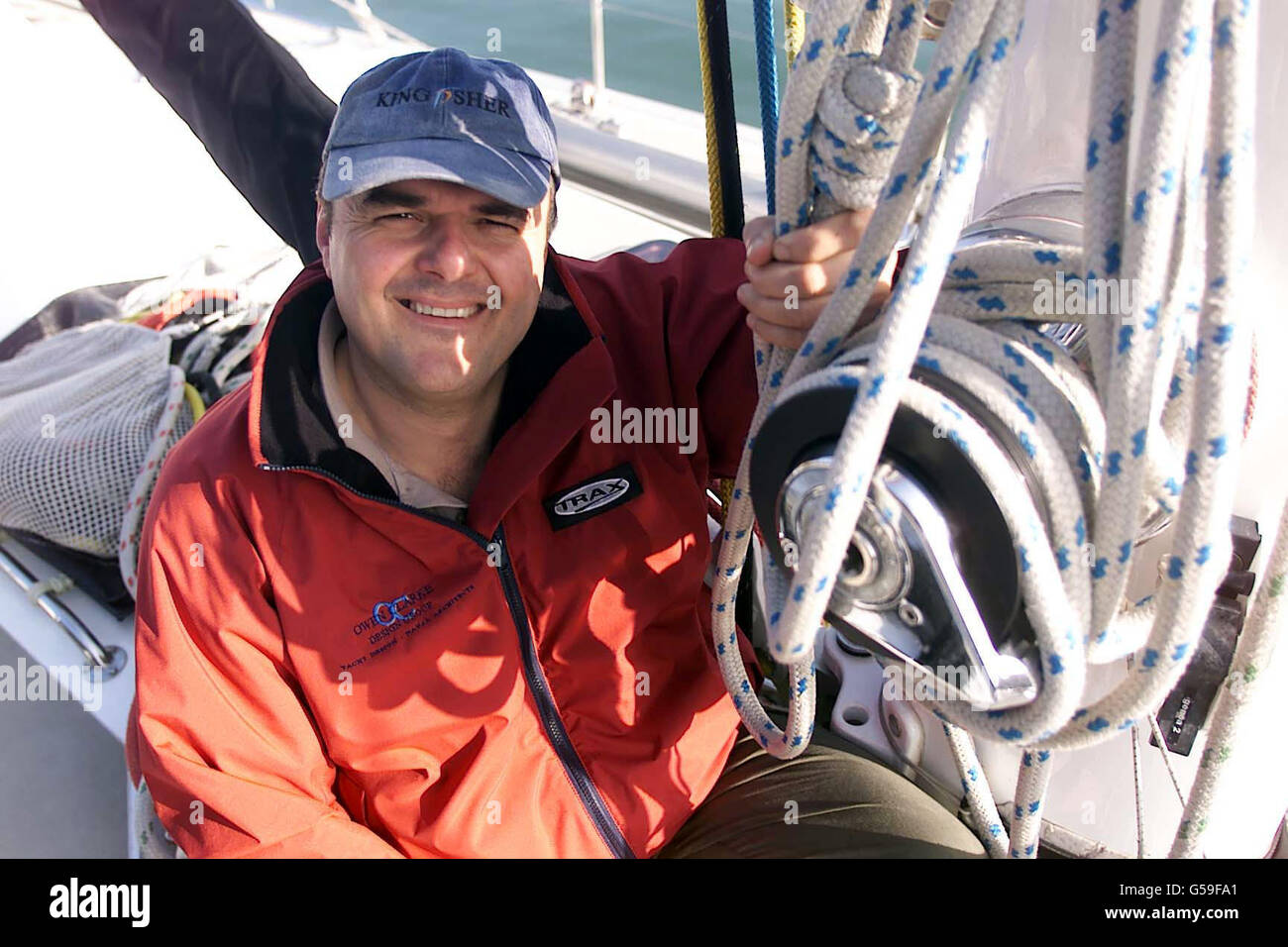 Single handed sail boat hi-res stock photography and images - Alamy