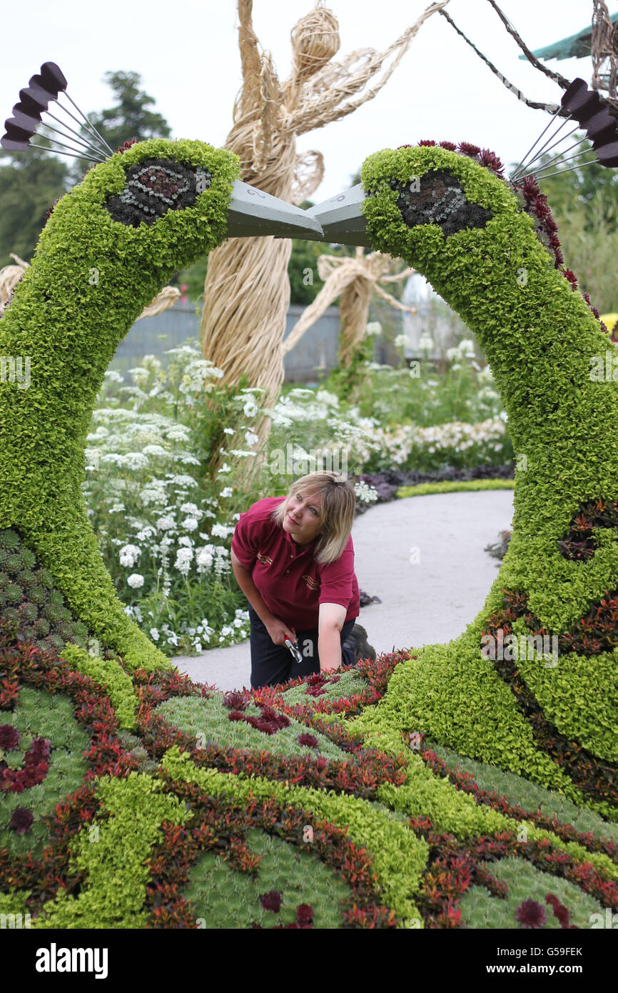 RHS Hampton Court Palace Flower Show Stock Photo - Alamy