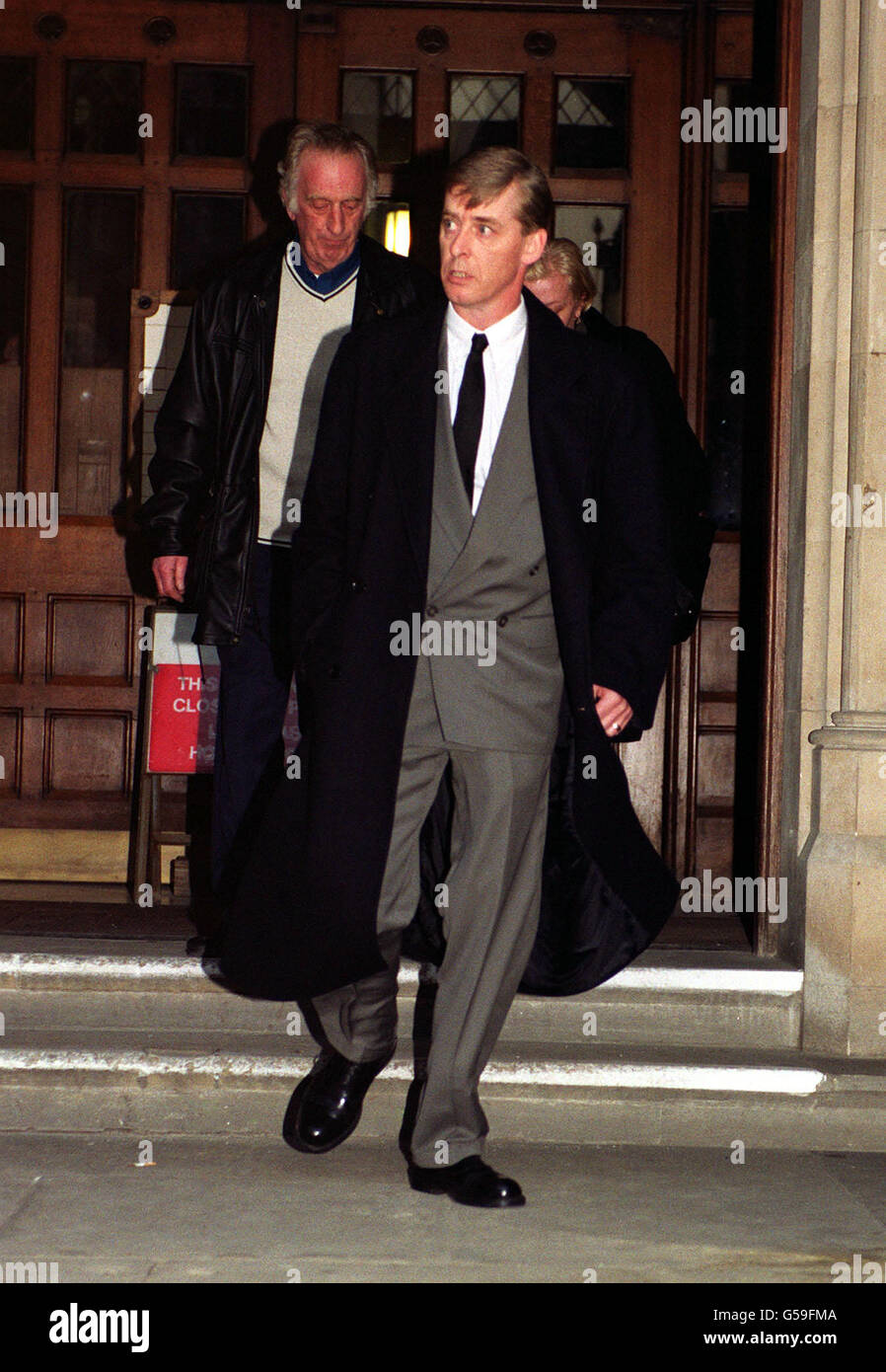 Jimmy Bulger, uncle of murdered toddler James Bulger, outside the High ...