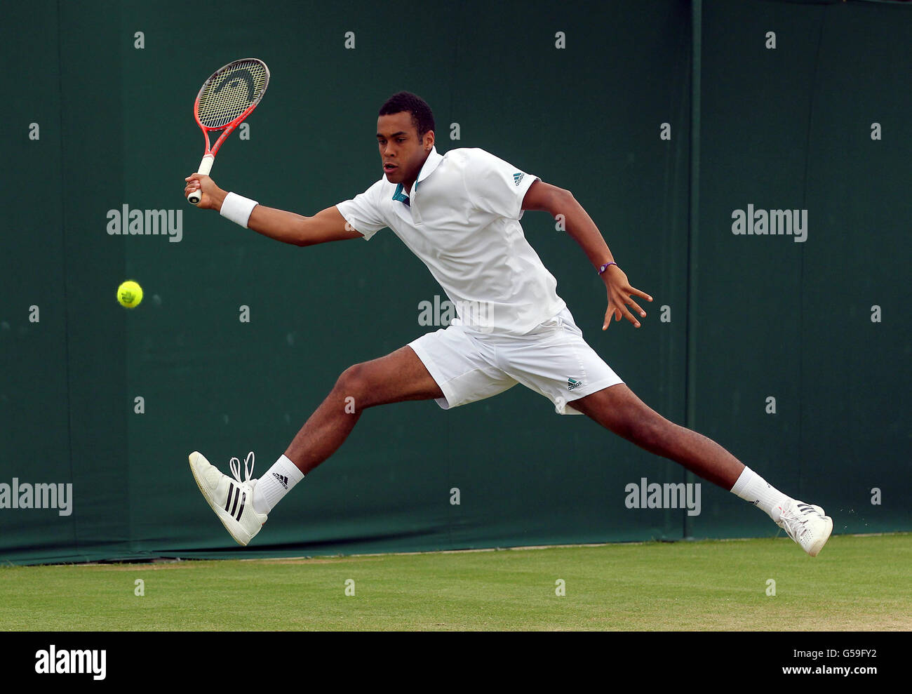 Great Britain's Joshua Ward-Hibbert in action against Sweden's Elias ...