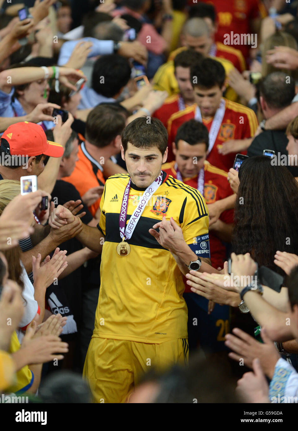 Uefa euro 2012 medal hi-res stock photography and images - Alamy