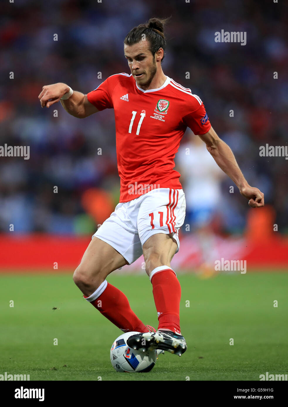 Wales' Gareth Bale during the UEFA Euro 2016, Group B match at Stadium ...