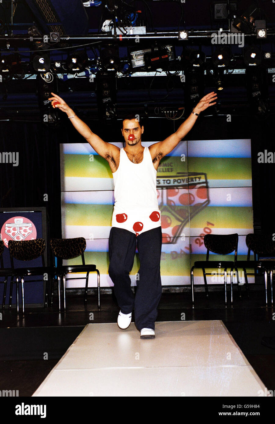 Red Nose launch Michael Greco Stock Photo - Alamy