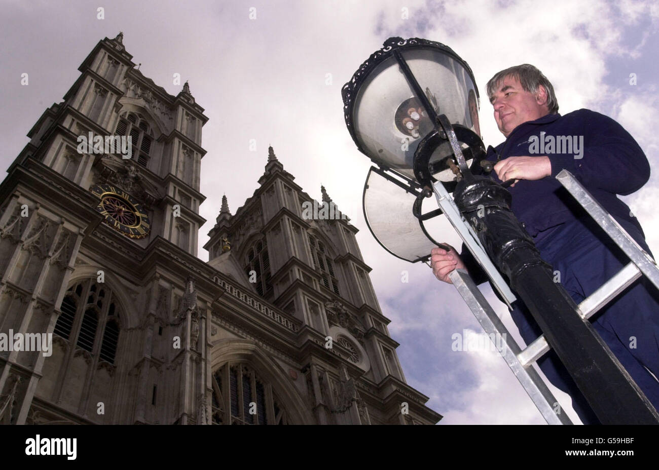 Lamplighter hi-res stock photography and images - Alamy