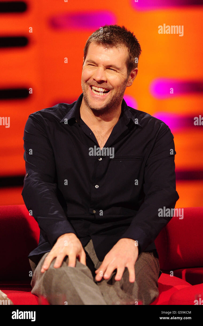 Rhod Gilbert during filming of The Graham Norton Show at the London ...