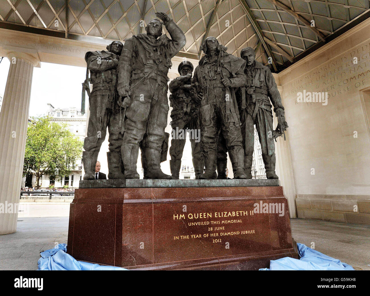 Bomber Command Memorial Stock Photo - Alamy