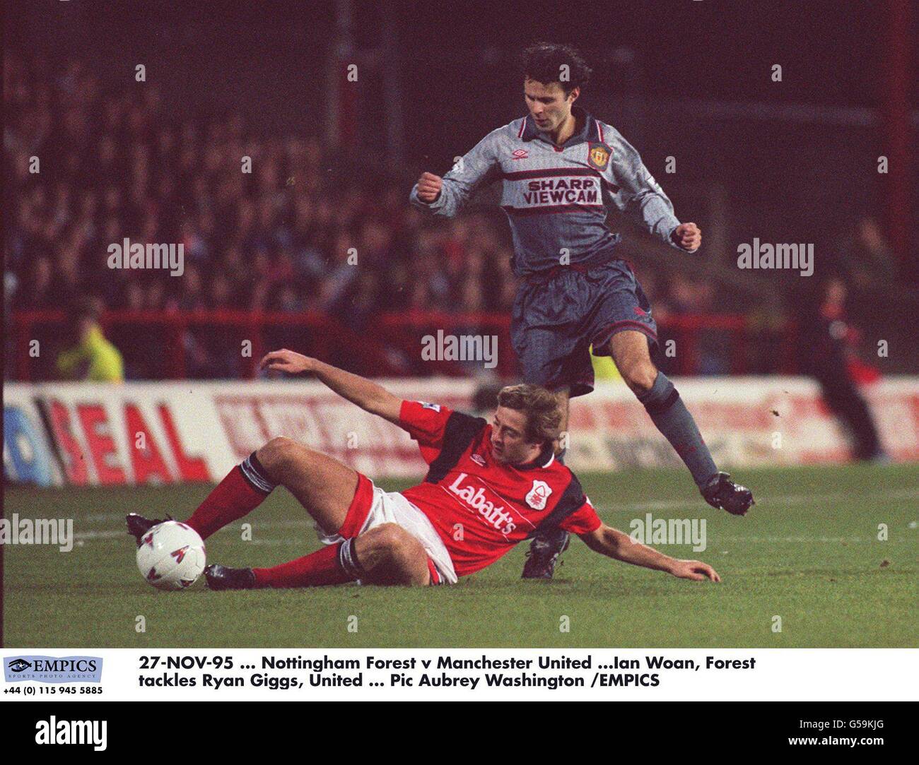 Nottingham Forest v Manchester United Stock Photo - Alamy
