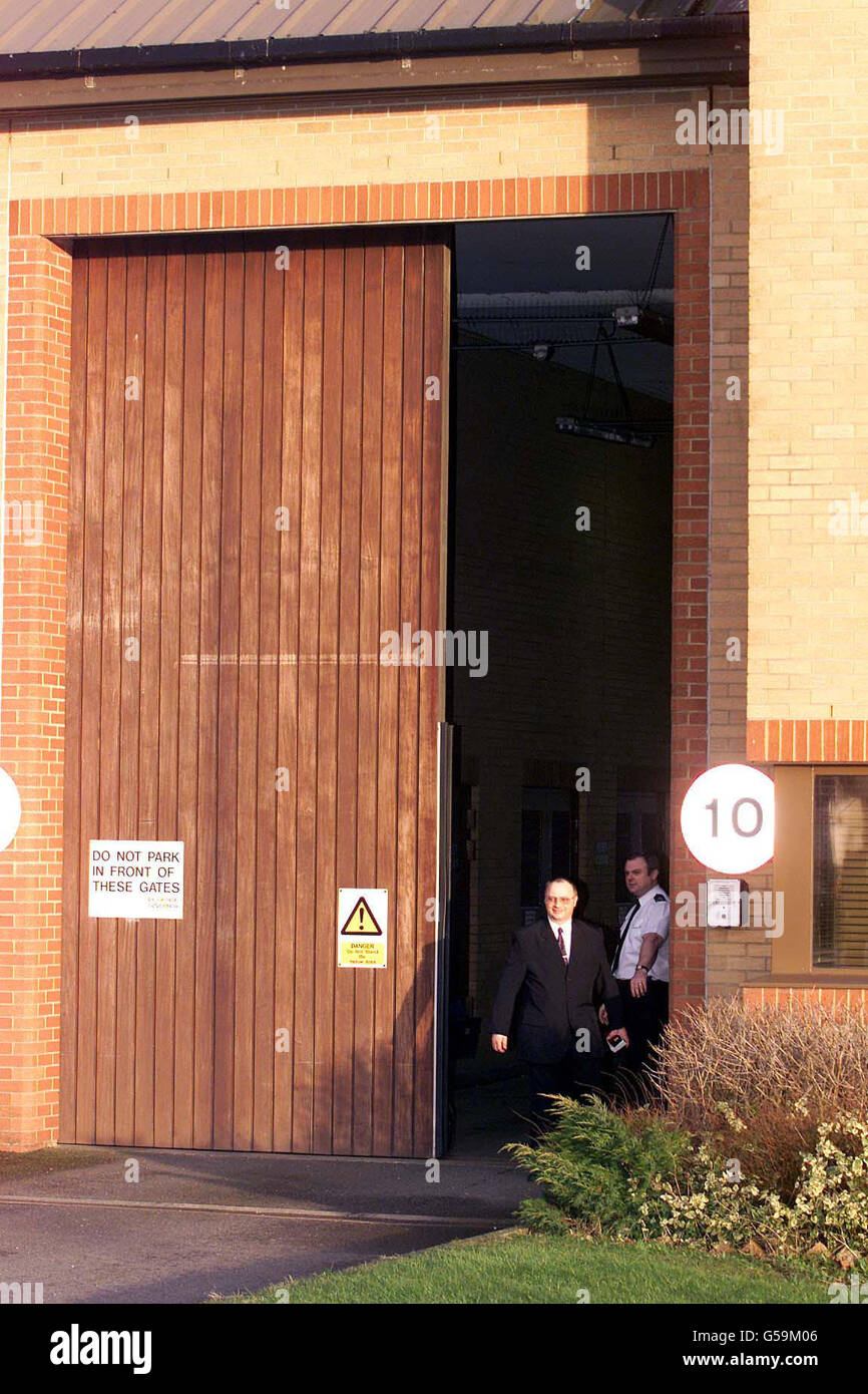 Stephen Downing leaves prison Stock Photo - Alamy