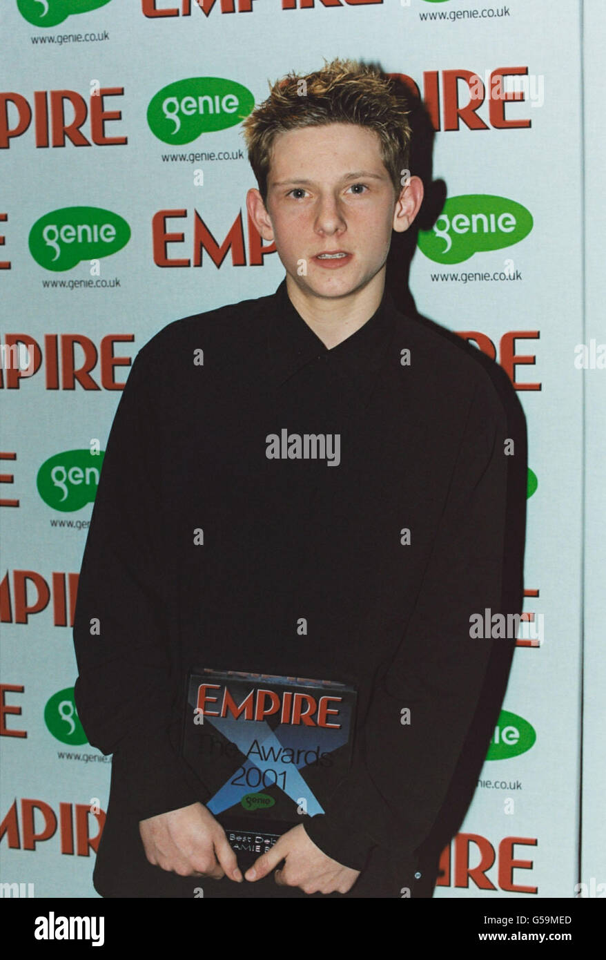 Actor Jamie Bell, who won an award for Best Debut for the film Billy ...