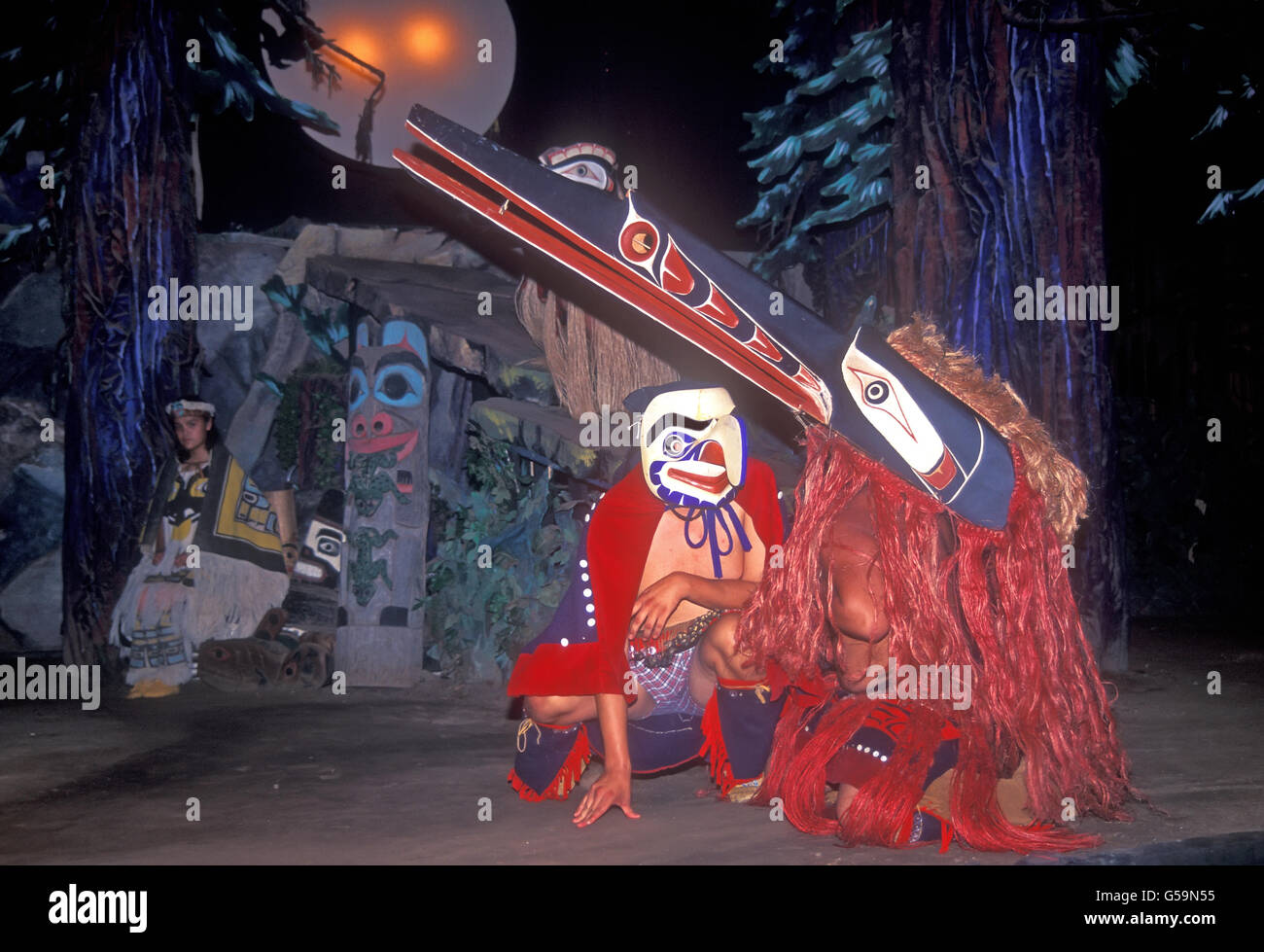 Native heritage performance, Washington, USA Stock Photo - Alamy