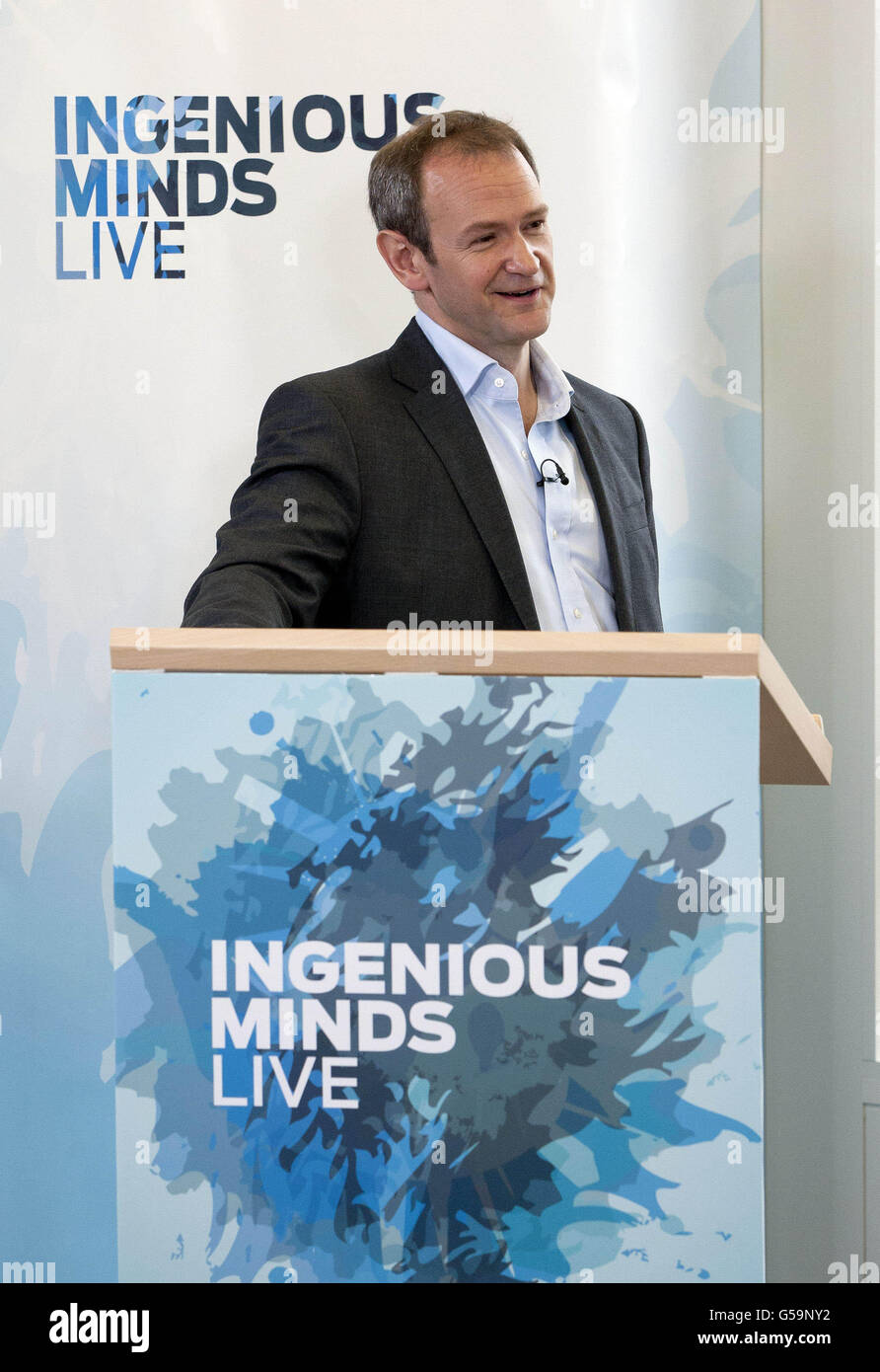 Comedian Alexander Armstrong attends the Ingenious Minds Live debate ...