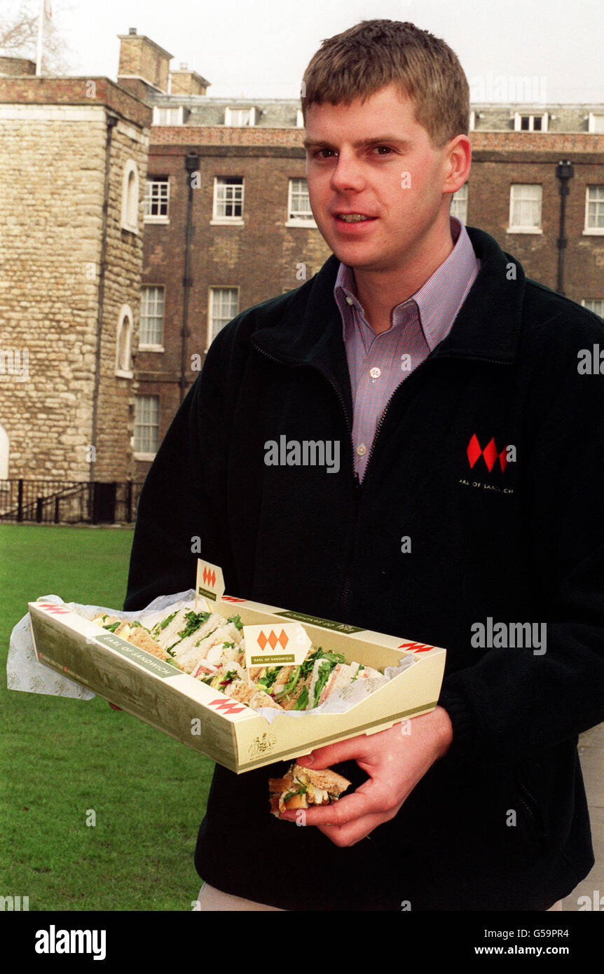 Earl of Sandwich Orlando Montagu Stock Photo: 106550952 - Alamy