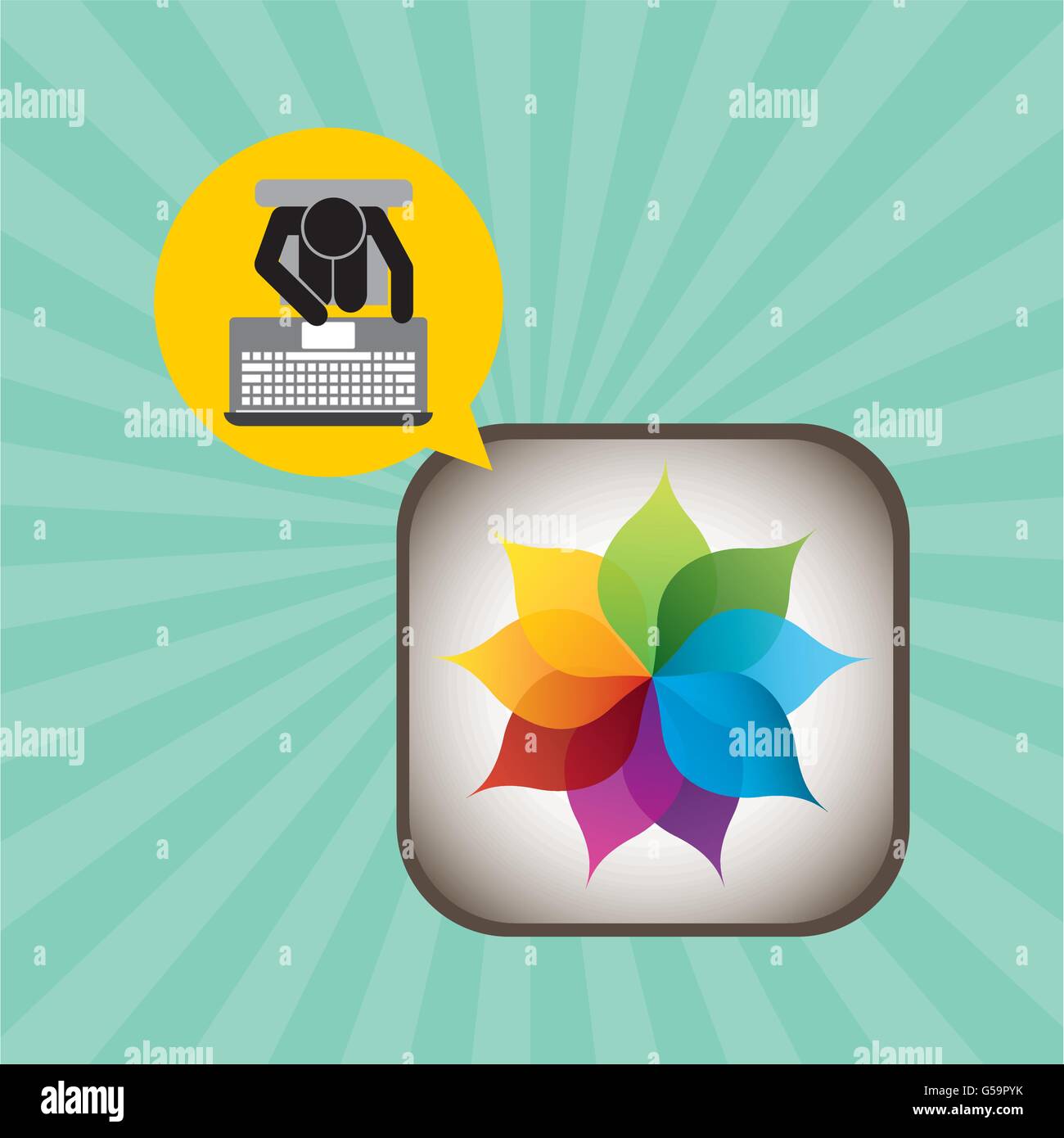 application service design Stock Vector Image & Art - Alamy