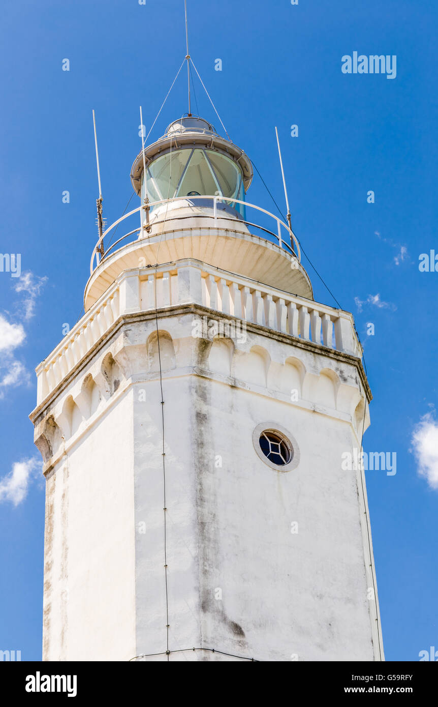 eighteenth-century lighthouse in Rimini, Italy Stock Photo - Alamy