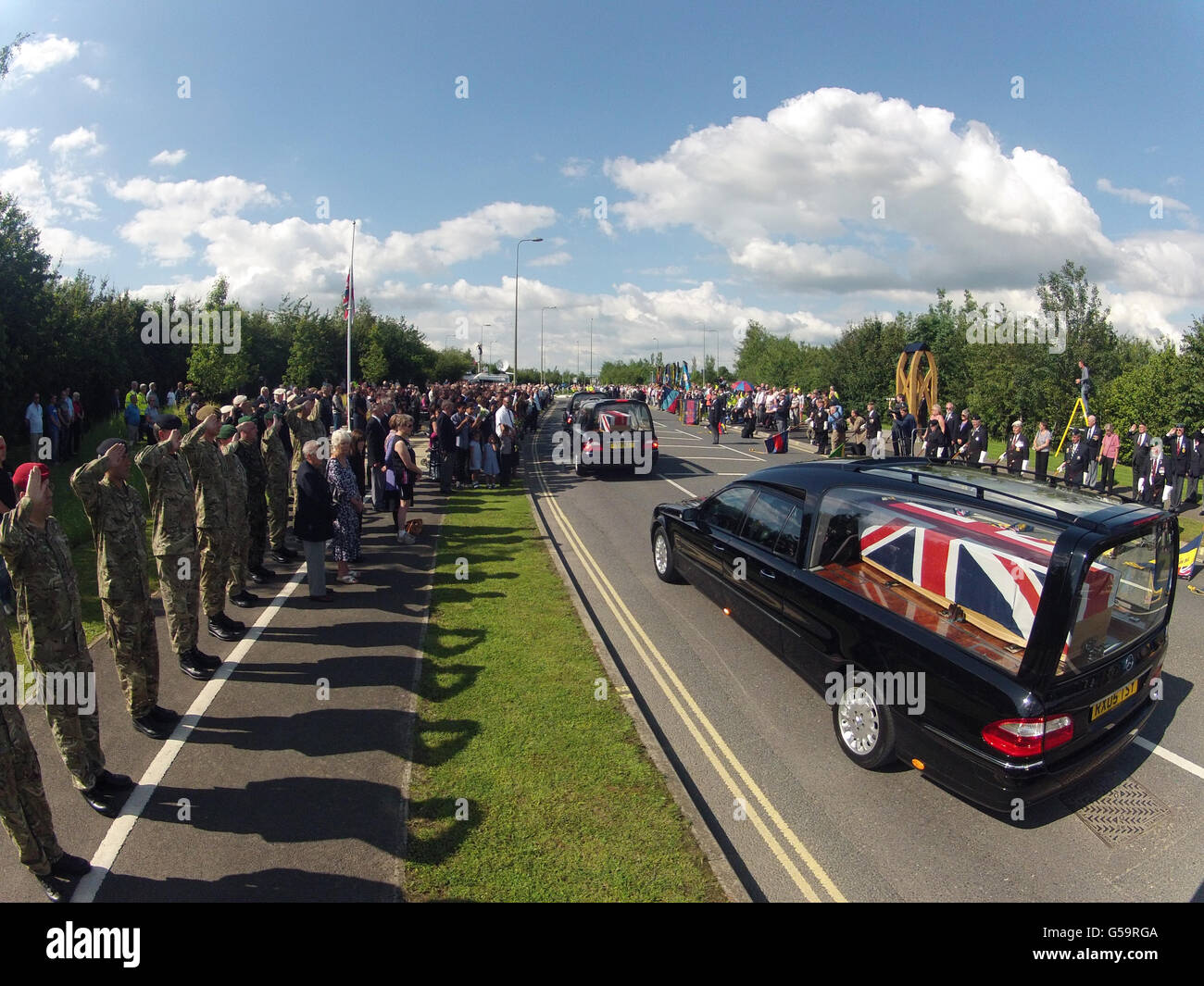 News defence repatriation hi-res stock photography and images - Alamy