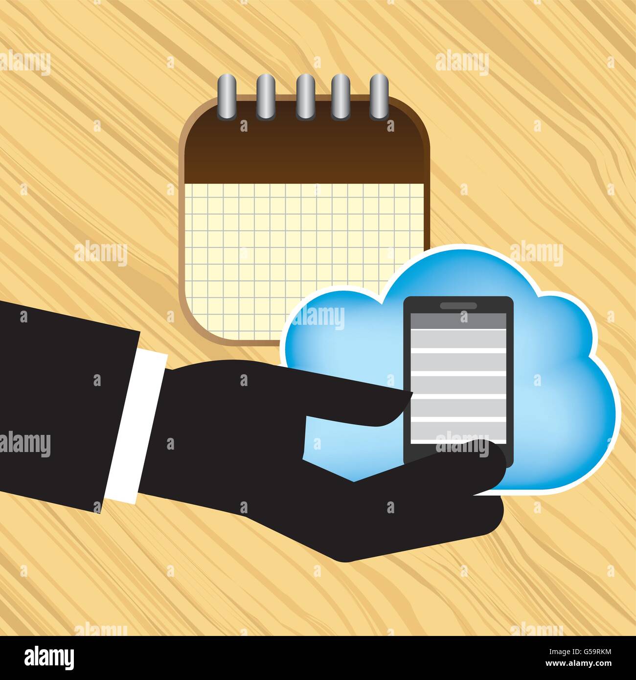 cloud computing design Stock Vector Image & Art - Alamy