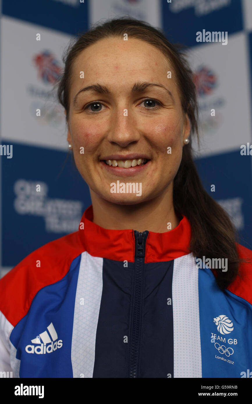 Great Britain's Shooter Georgina Geike during the London 2012 kitting ...