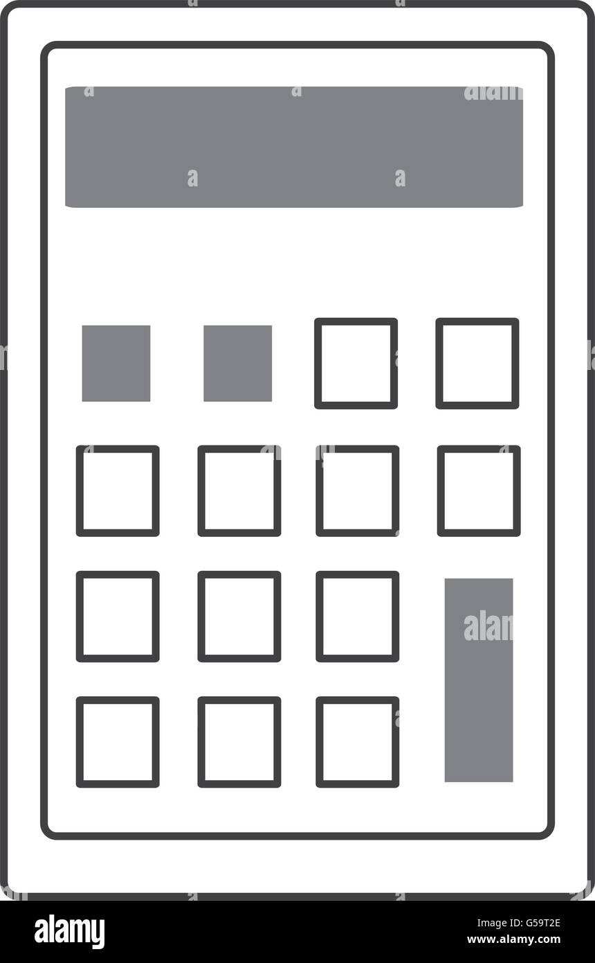 Flat icon financial calculator buttons hi-res stock photography and ...