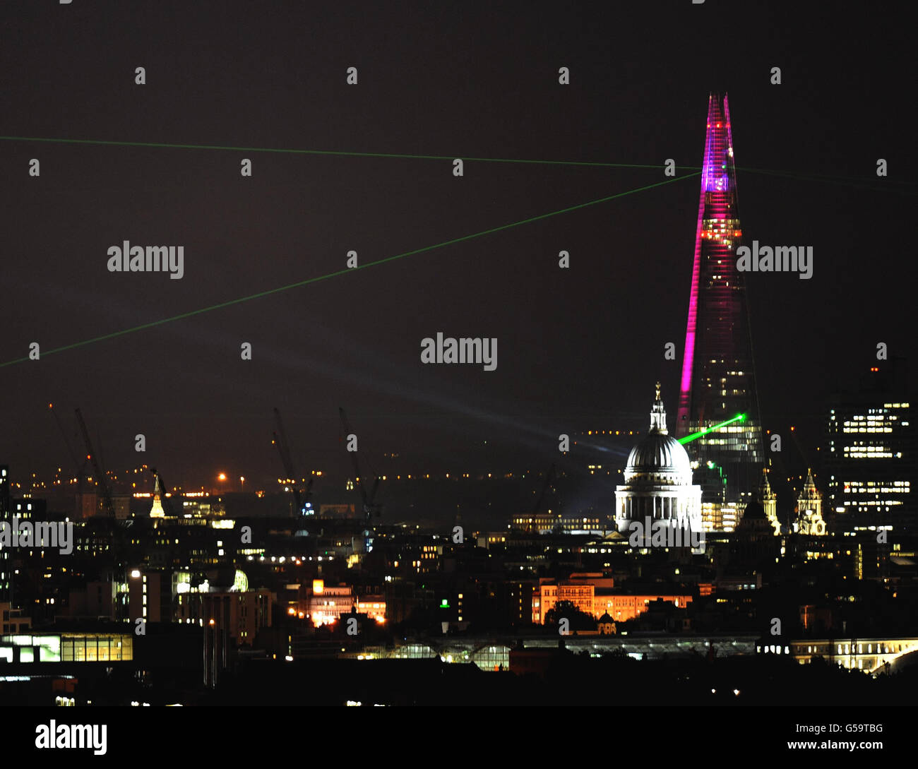 Shard building seen parliament hill hi-res stock photography and images ...