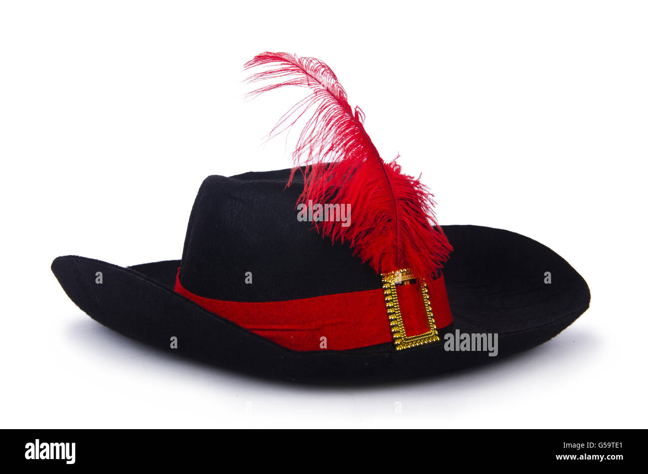 Pirate hat isolated on white Stock Photo - Alamy