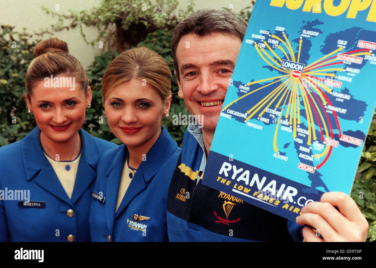 Air transport holiday industry map low cost airline stewardess hostess ...