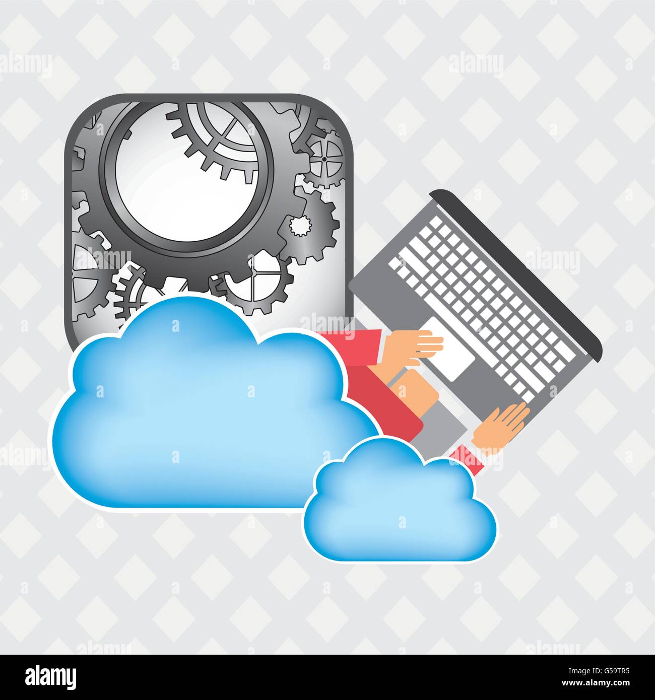 application service design Stock Vector Image & Art - Alamy