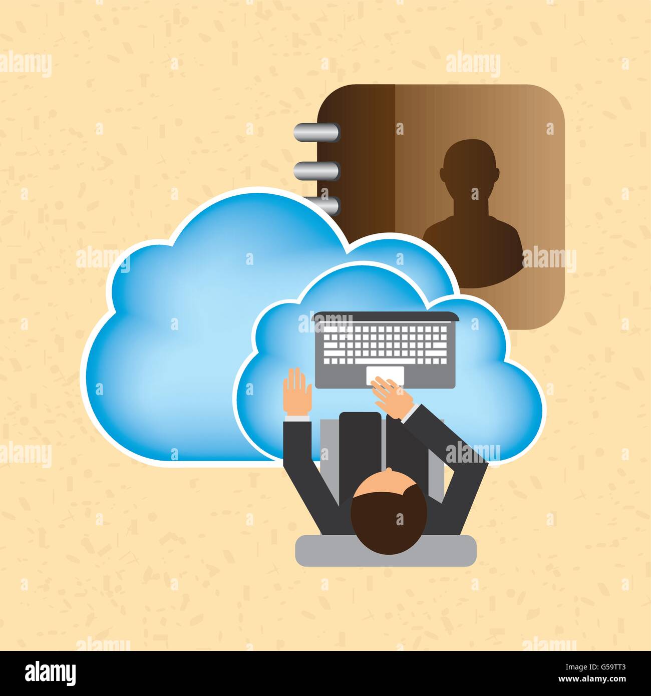 Cloud Computing Design Stock Vector Image And Art Alamy