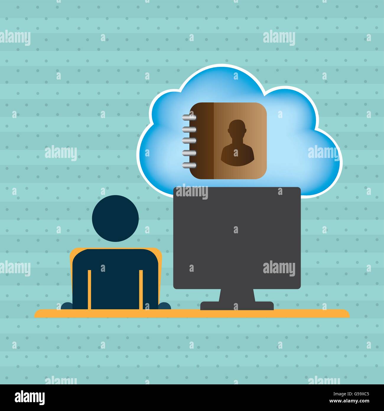 Cloud Computing Design Stock Vector Image And Art Alamy