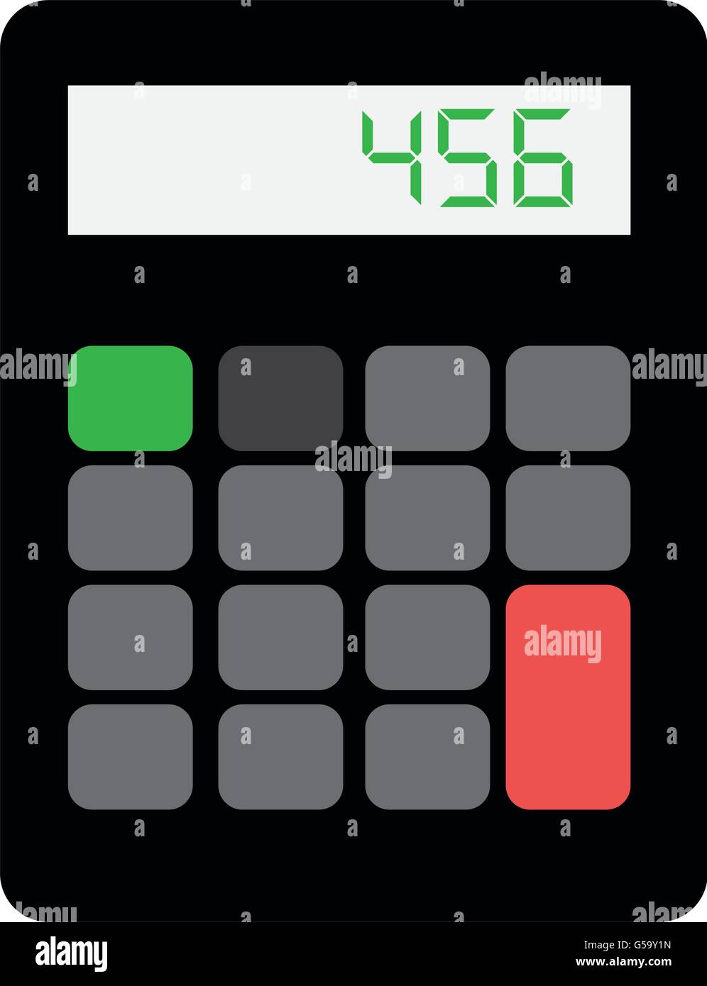 Caculator Stock Vector Images - Alamy