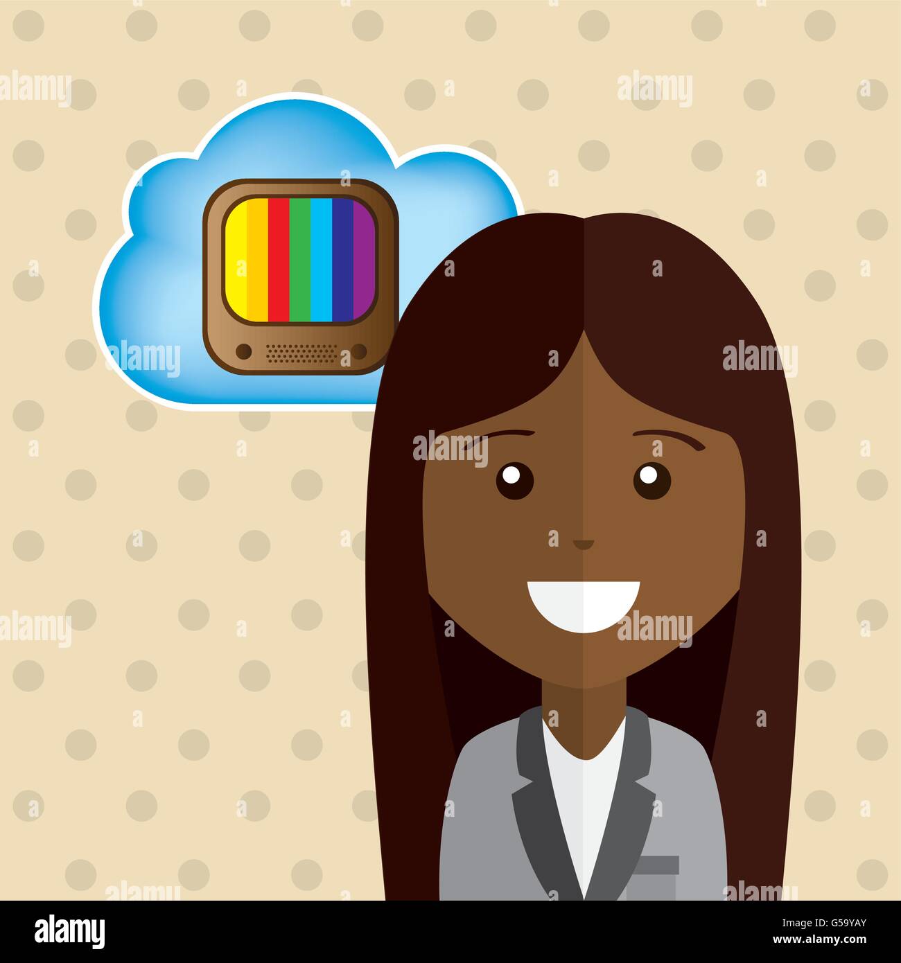 cloud computing design Stock Vector Image & Art - Alamy