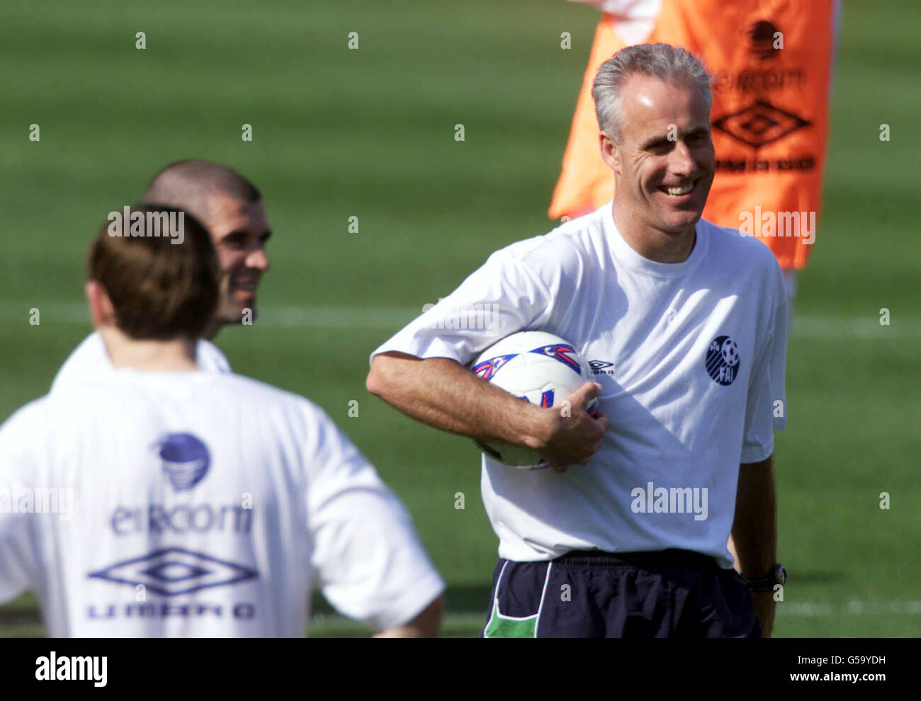 Football smiling mick mccarthy hi-res stock photography and images - Alamy