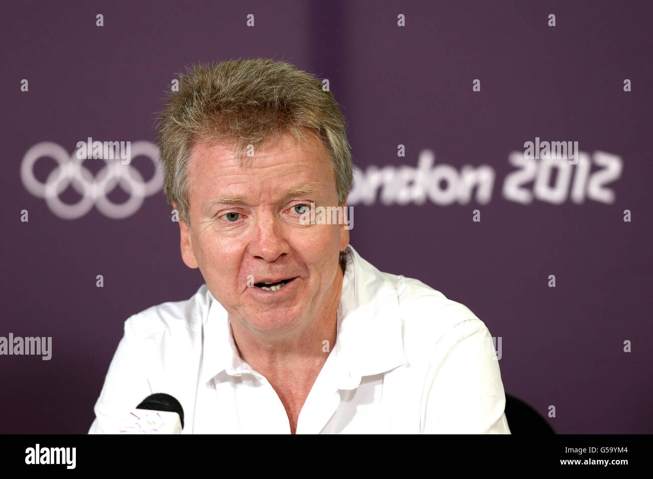 British Olympic Association Chairman Lord Colin Moynihan during the ...