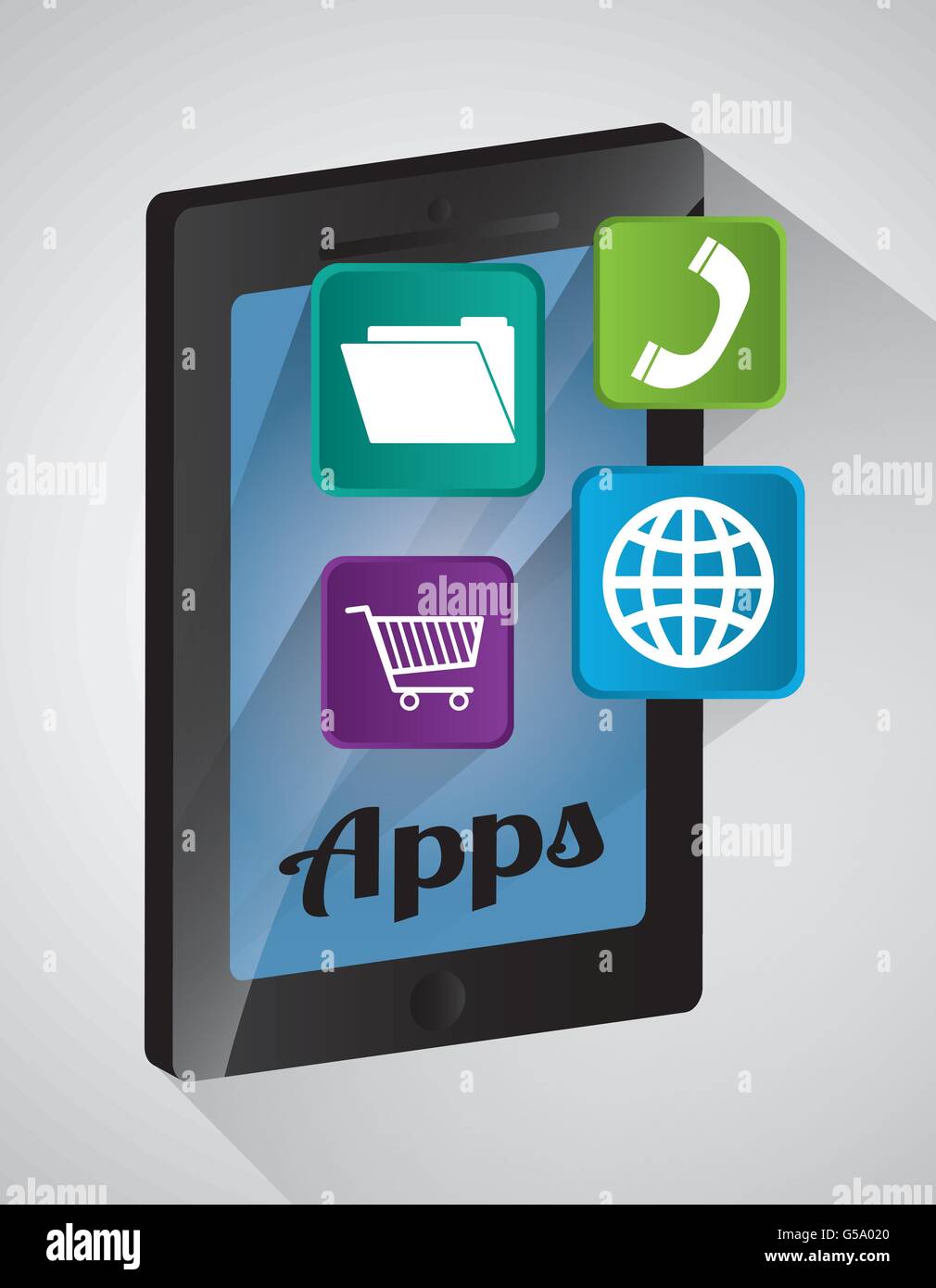 Mobile technology applications Stock Vector Image & Art - Alamy