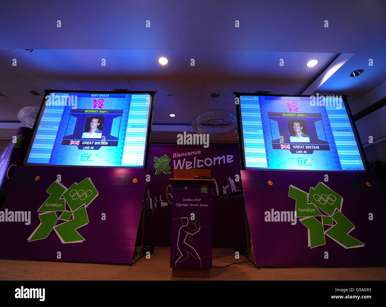 London Olympic Games - Pre-Games Activity - Thursday Stock Photo - Alamy