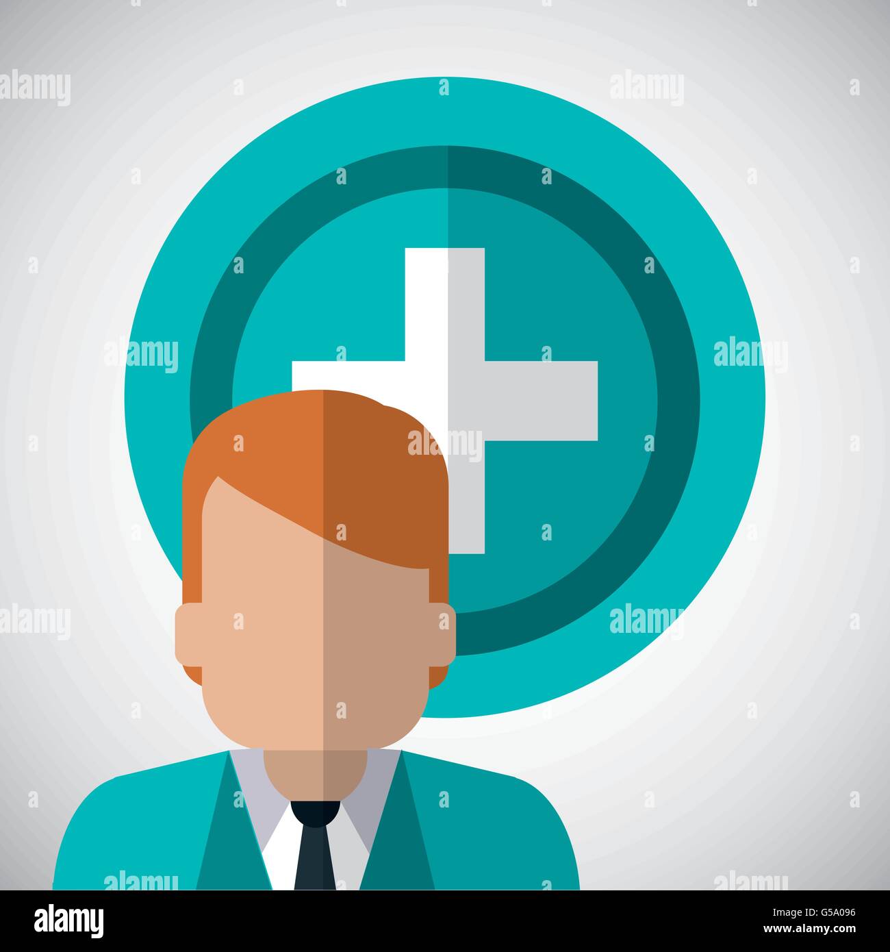 Medical care design. Health care icon. Colorfull illustration, v Stock ...