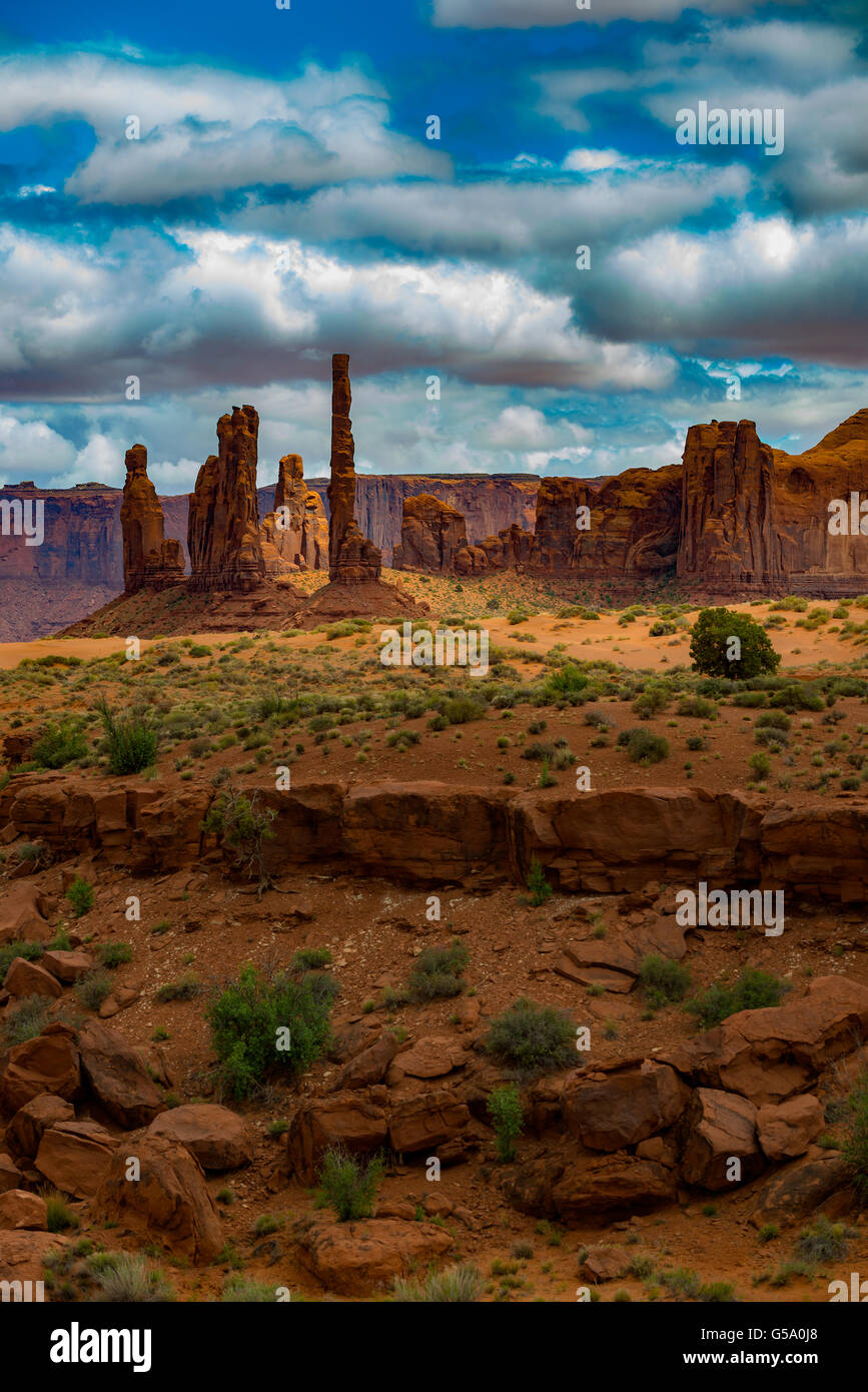 Totem pole rock spire hi-res stock photography and images - Alamy