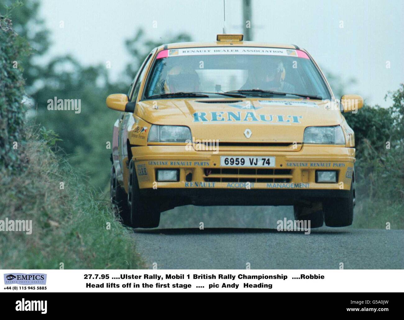 Robbie head lifts off in the first stage hi-res stock photography and ...