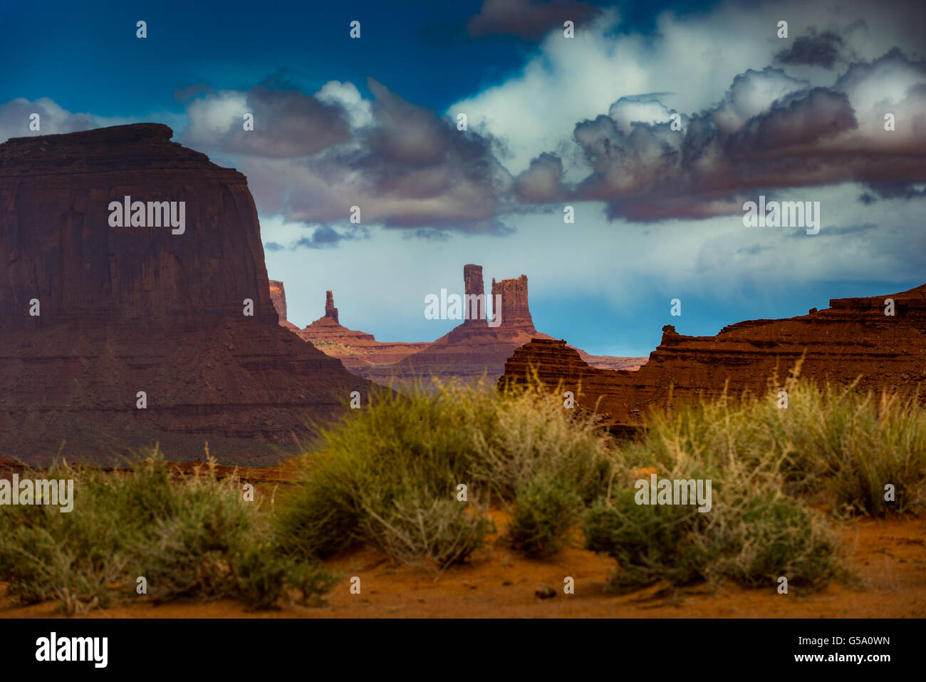View from John Ford Point Monument Valley Stock Photo - Alamy